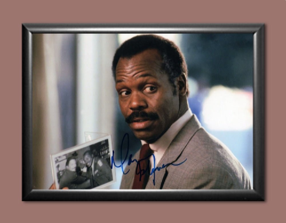 Danny Glover Signed Autographed Photo Poster A4 8.3x11.7"" MO2359A4