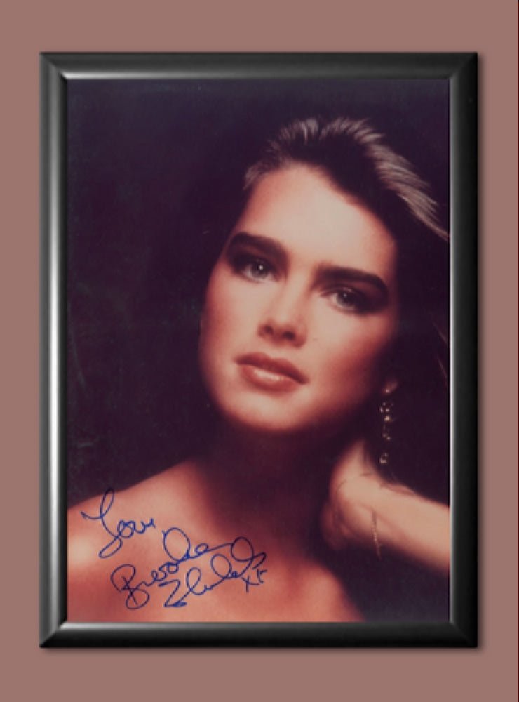 Brooke Shields Signed Autographed Photo Poster A4 8.3x11.7"" MO2339A4