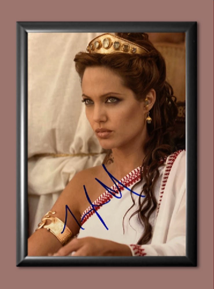 Angelina Jolie Signed Autographed Photo Poster A4 8.3x11.7"" MO2313A4