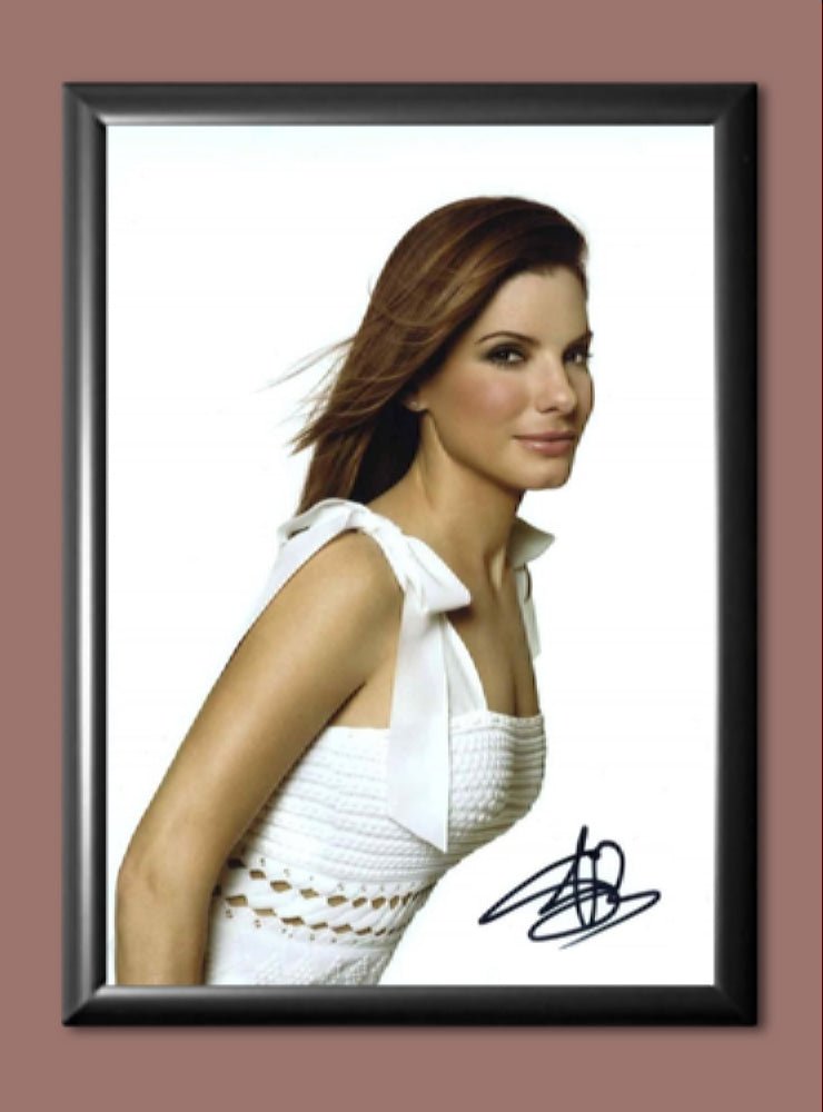Sandra Bullock Signed Autographed Photo Poster A3 11.7x16.5"" MO2588A3