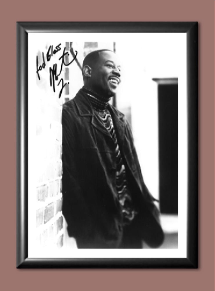 Martin Lawrence Signed Autographed Photo Poster A3 11.7x16.5"" MO2530A3