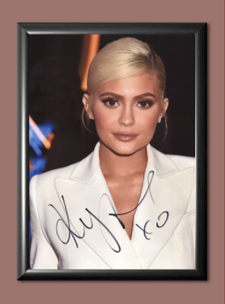 Kylie Jenner Signed Autographed Photo Poster A3 11.7x16.5"" MO2491A3
