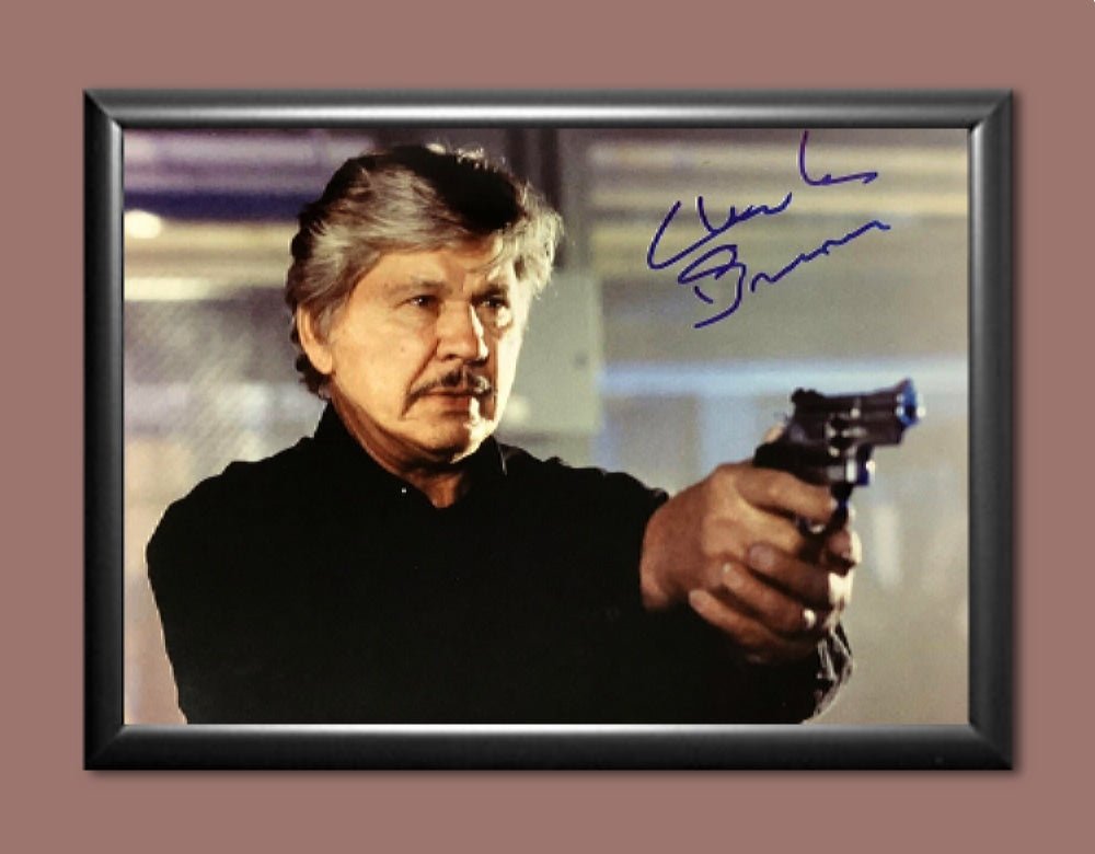 Charles Bronson Signed Autographed Photo Poster A3 11.7x16.5"" MO2346A3
