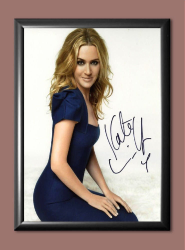 Kate Winslet Signed Autographed Photo Poster A2 16.5x23.4"" MO2482A2