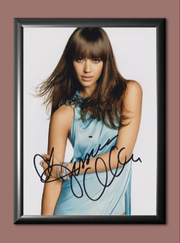 Jessica Alba Signed Autographed Photo Poster A2 16.5x23.4"" MO2425A2