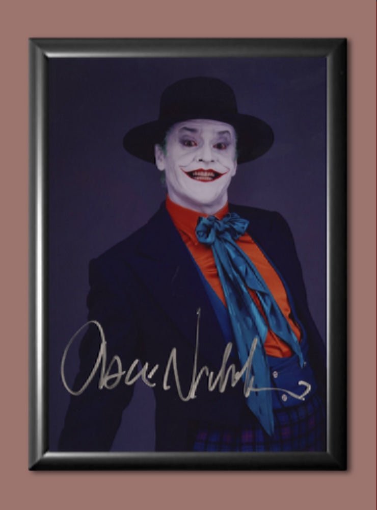 Jack Nicholson Signed Autographed Photo Poster A2 16.5x23.4"" MO2393A2