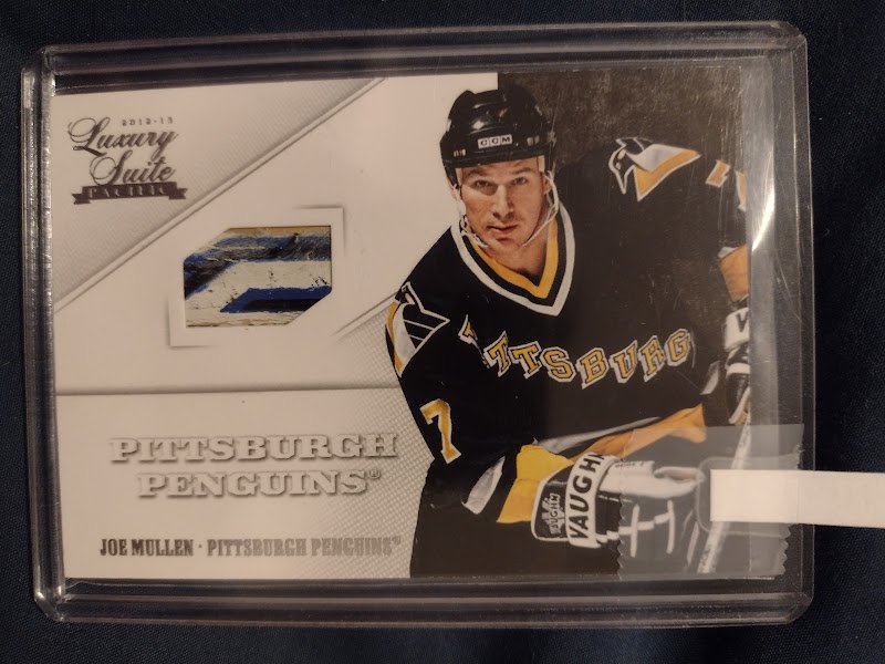 Joe Mullen ~Stick~ on the Pittsburgh Penguins