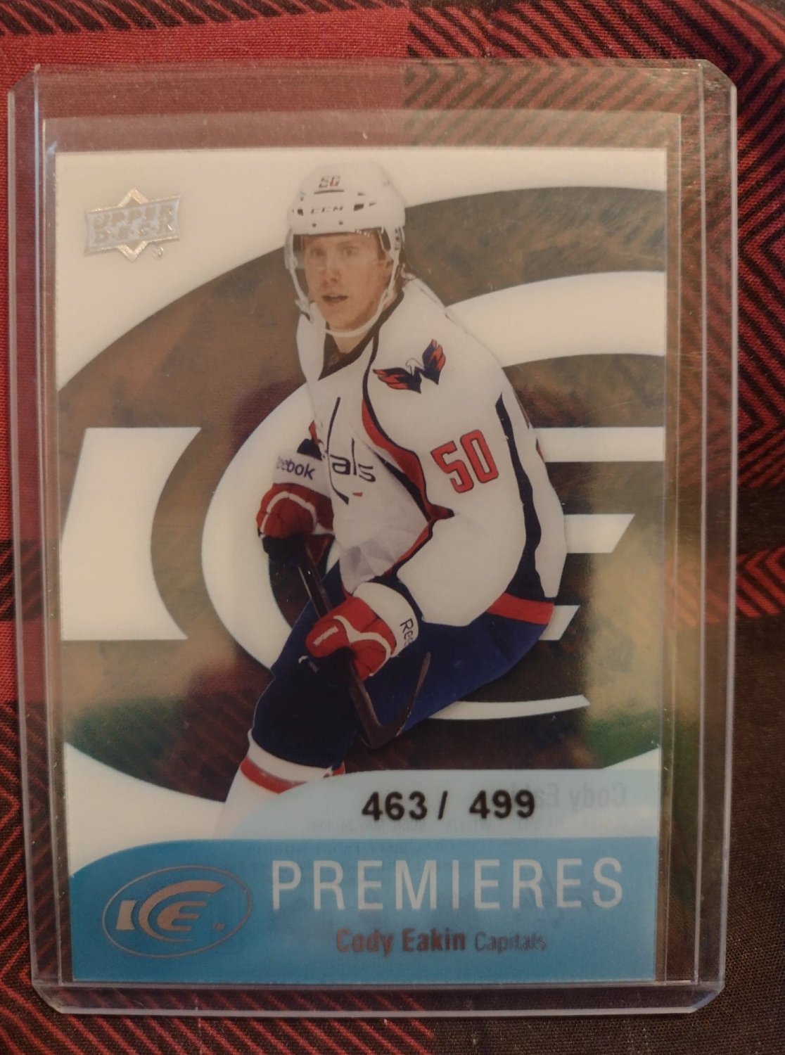 Cody Eakin Rookie ~Premieres~ on the Washington Capitals -Ice- 463/499
