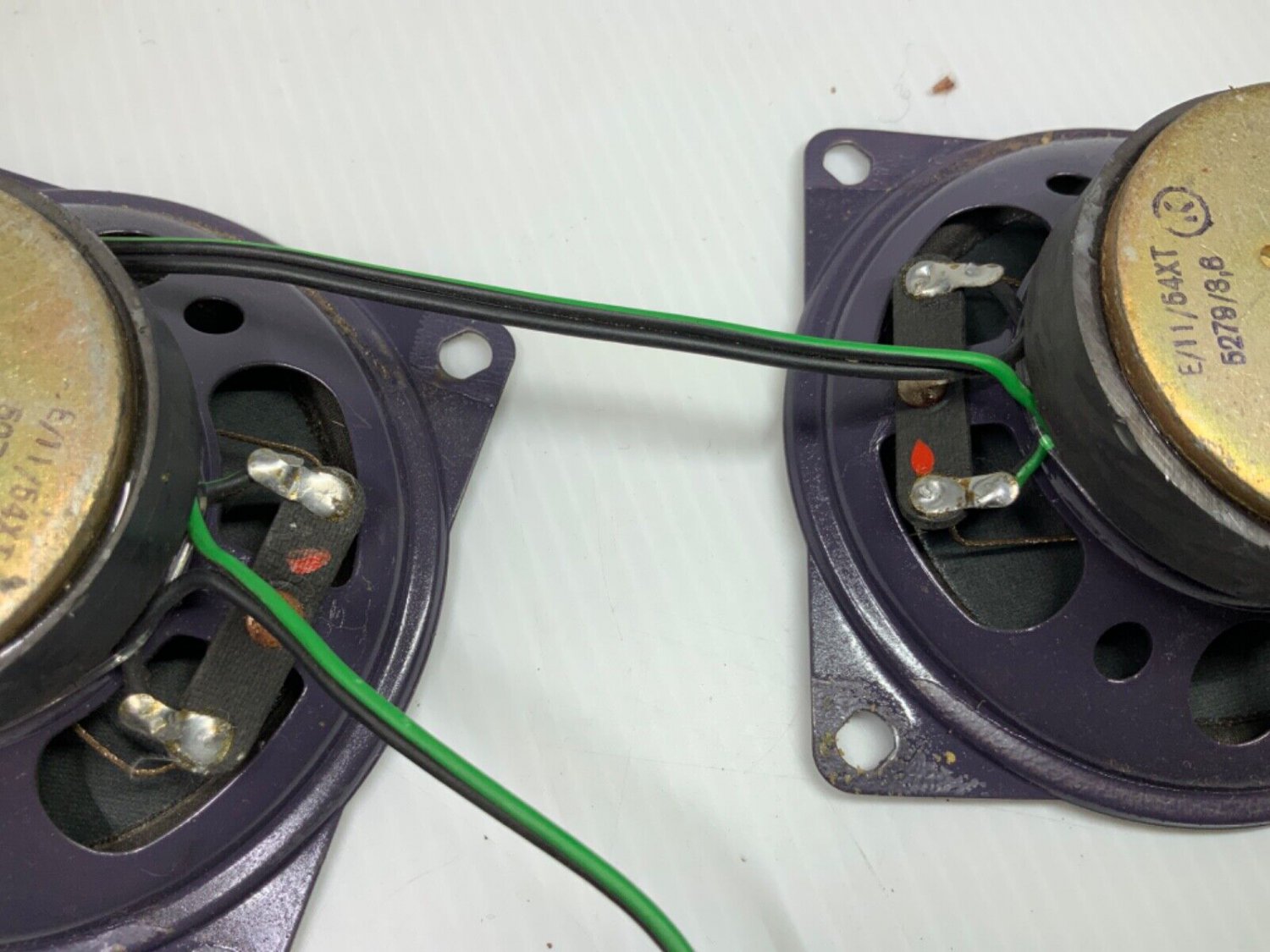 81-89 Mercedes R107 380SL 560SL Dashboard Dash Center Audio Speaker ...