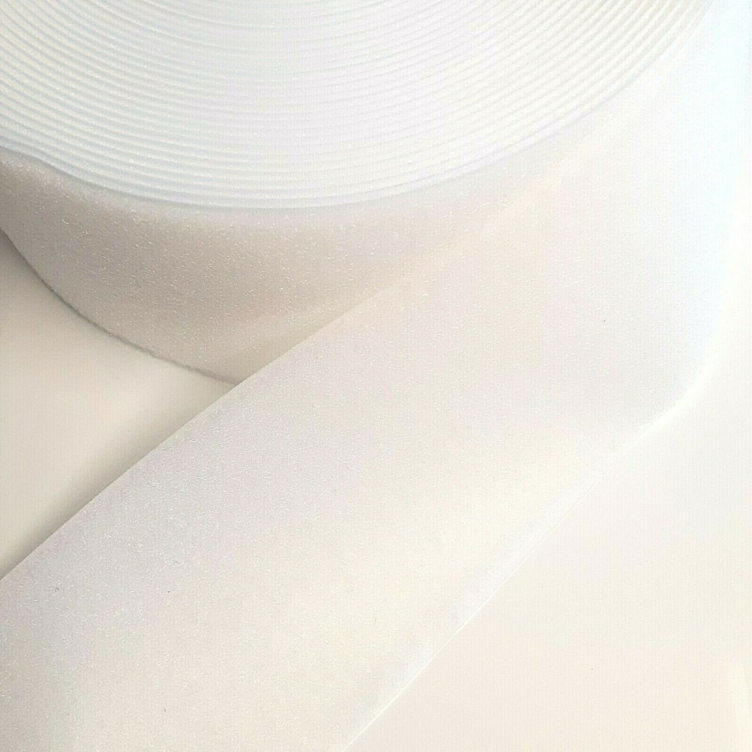 4" Wide White VELCRO® Brand Loop(soft) Side Only - Sew-On Type - 1 YARD ...