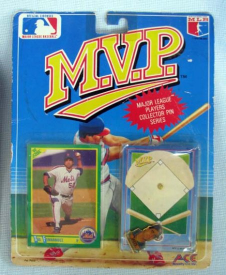 MLB Collector Pin Series MVP SID FERNANDEZ MOC