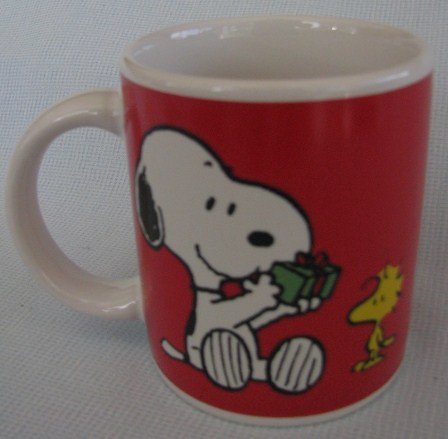 Peanuts SNOOPY Ceramic Christmas Mug