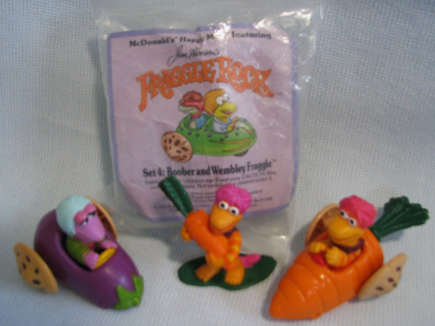 Fraggle Rock Promo Meal Toys McDonalds