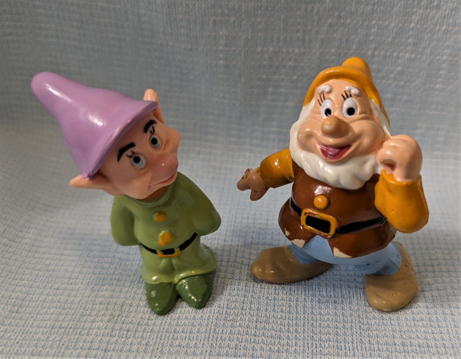 Disney 7 Dwarves Happy Dopey Figures