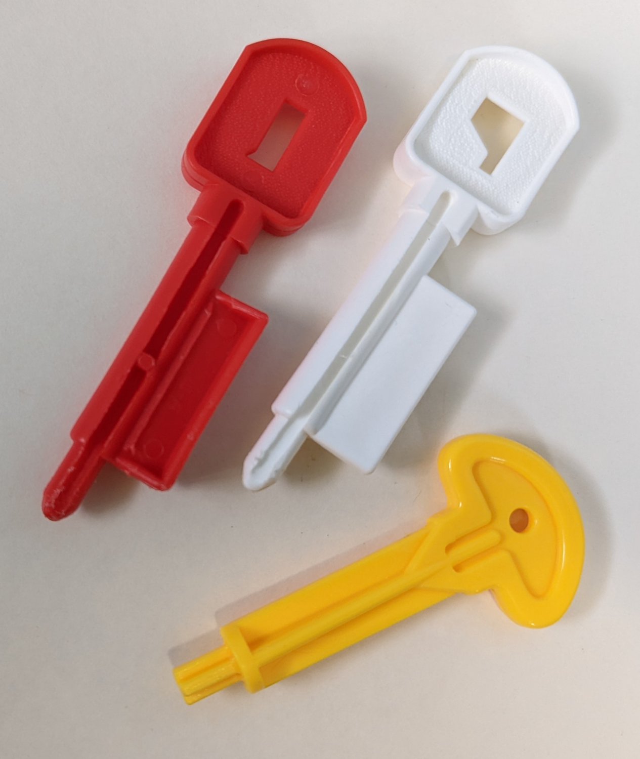 Vintage Playskool Shape Sorter Replacement Keys