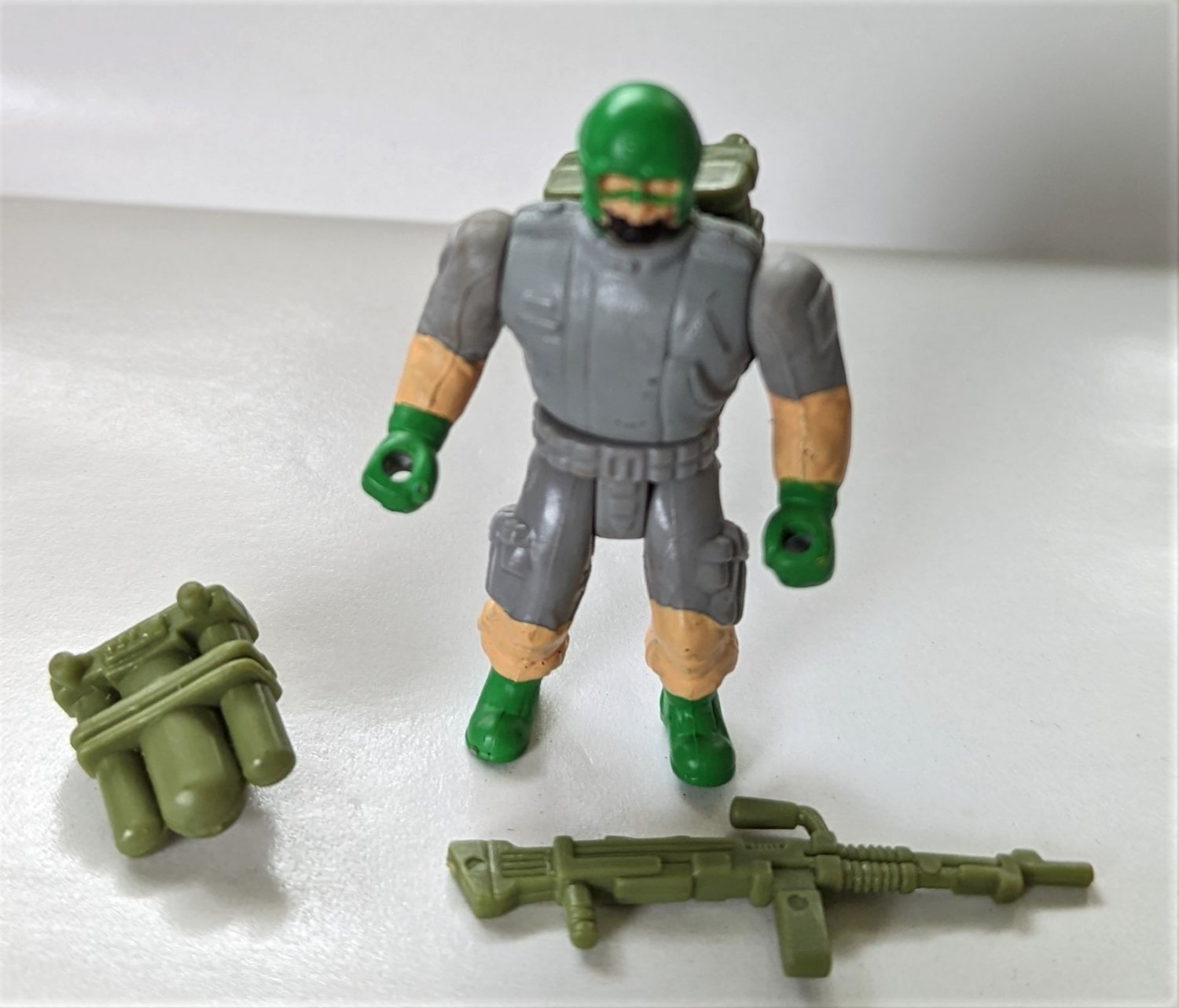 Remco Mighty Action SEAL Forces Lot Figure + Accessories GUTS
