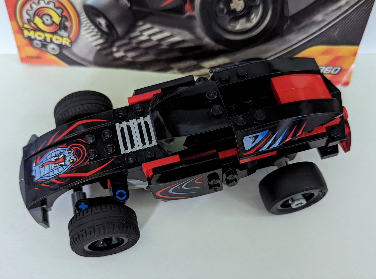 Lego Fire Spinner 360 Technic Set 8669