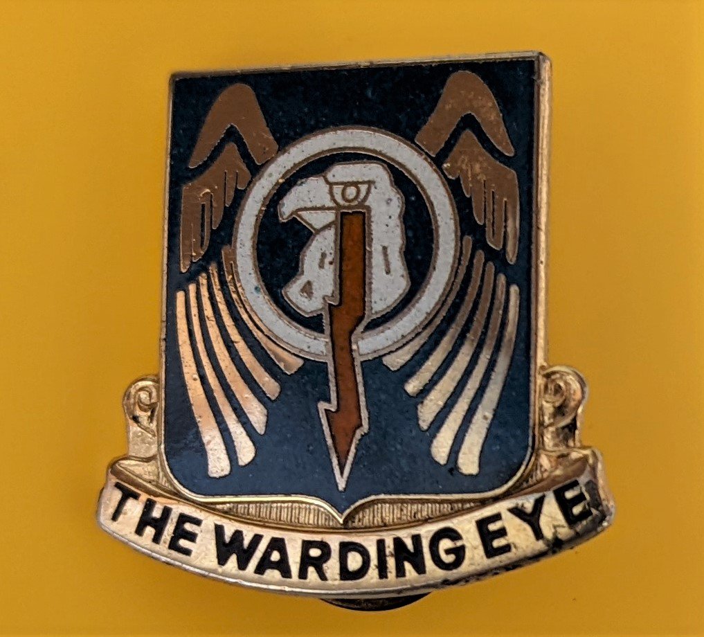 US Army The Warding Eye 501st Aviation Military Pin