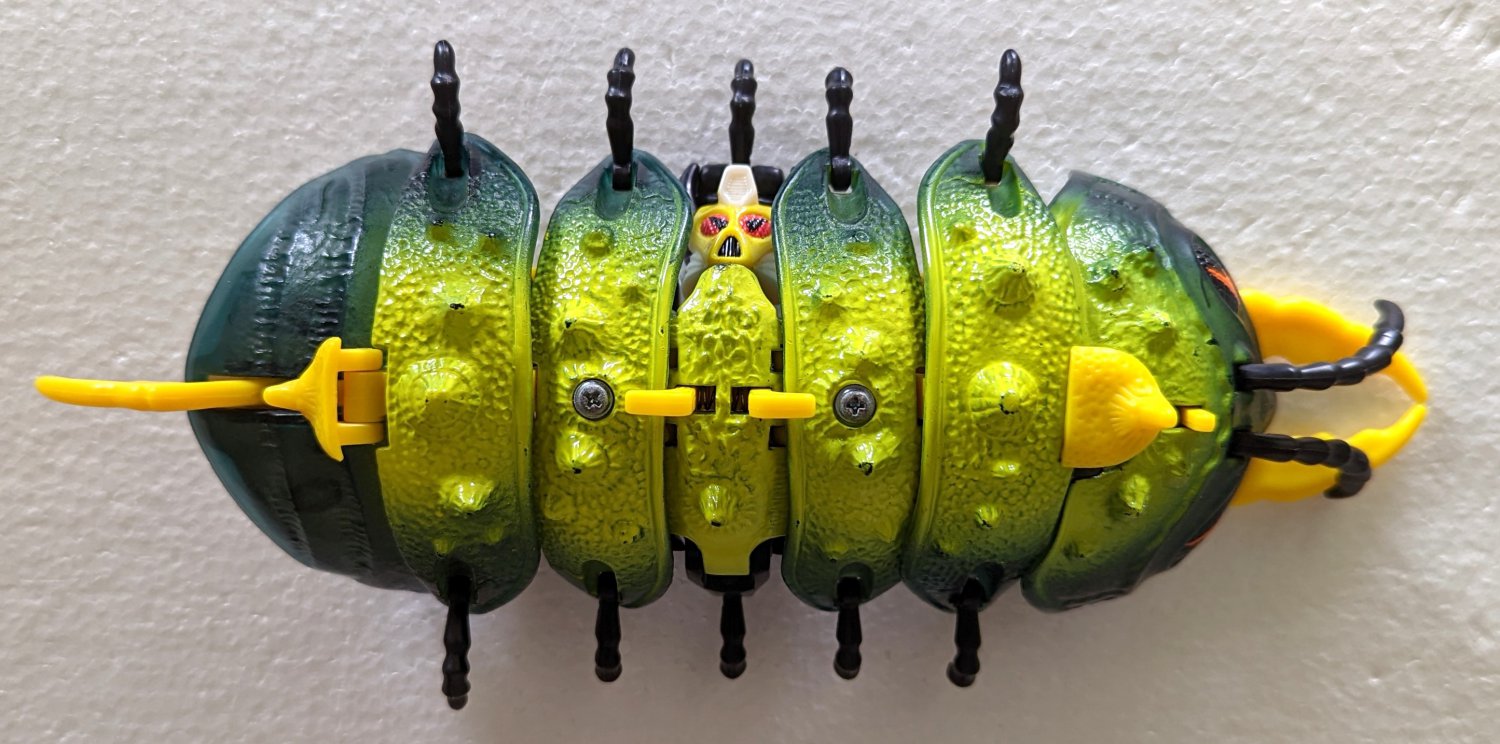 Transformers Retrax Beast Wars Predacon Hasbro 1996