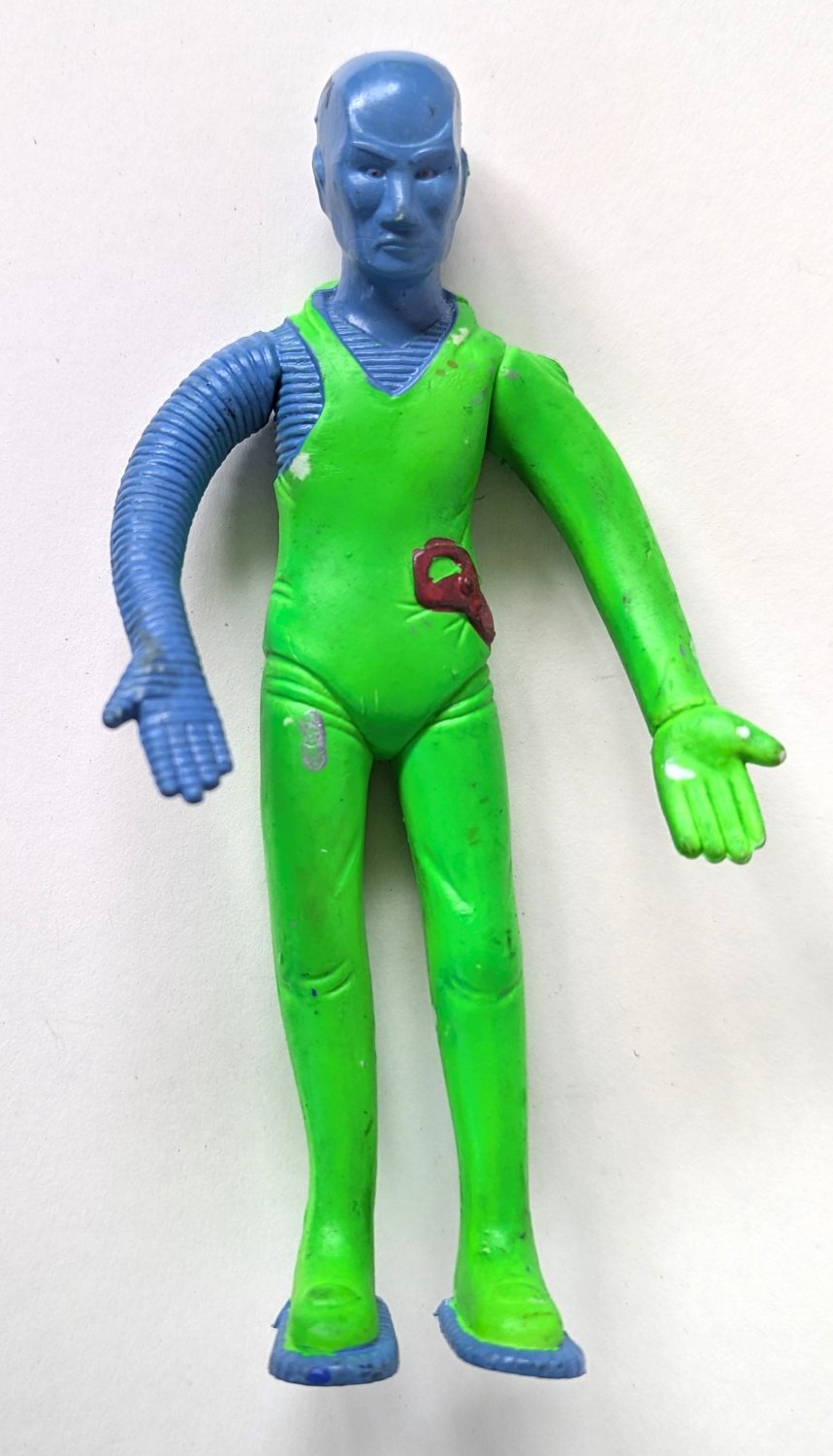 Classified UFO FILES ALIEN BENDY Figure