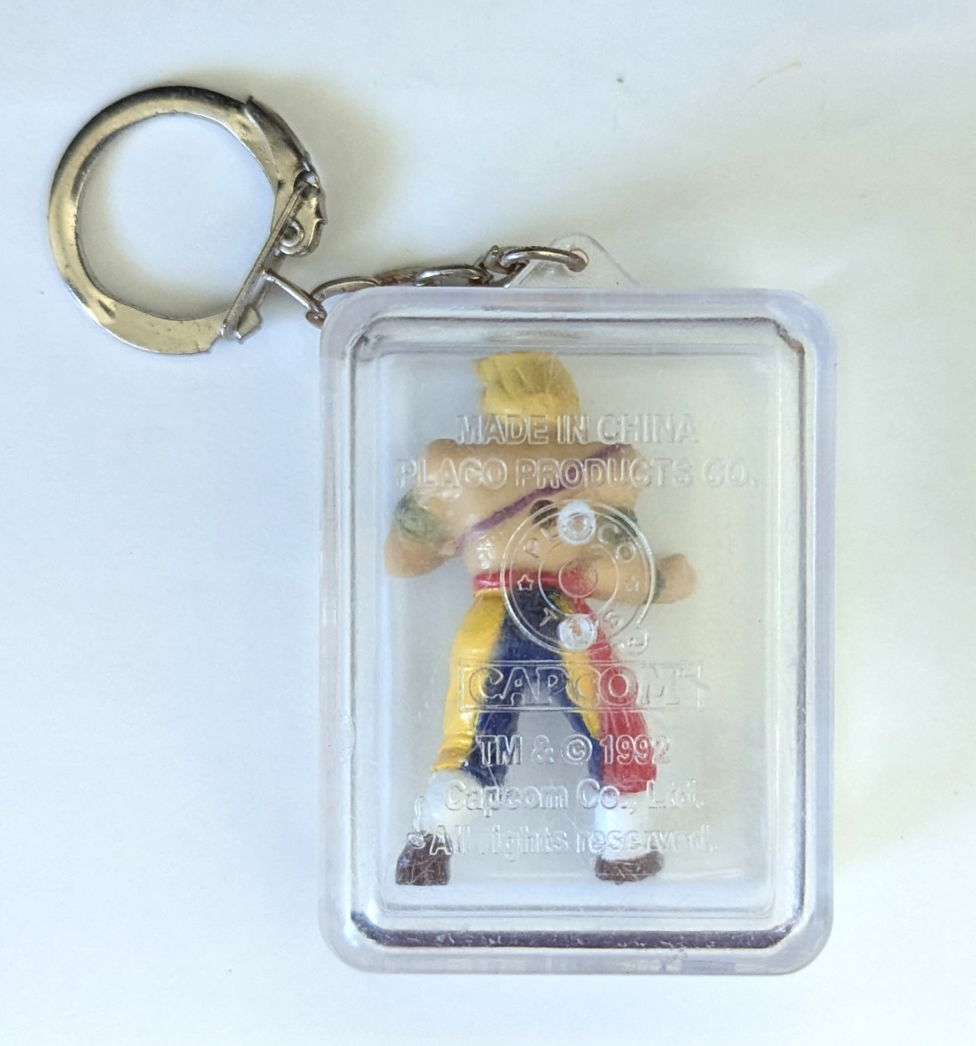 VEGA Street Fighter II Special Edition Figurine Key Chain