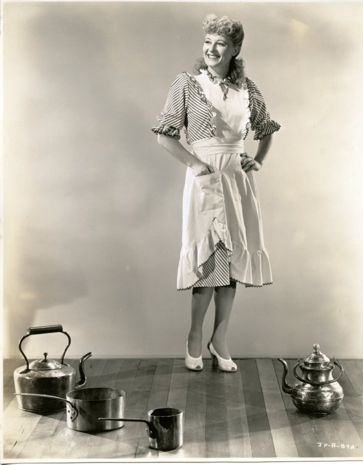 Joan Davis 7x9 original photo #N2118