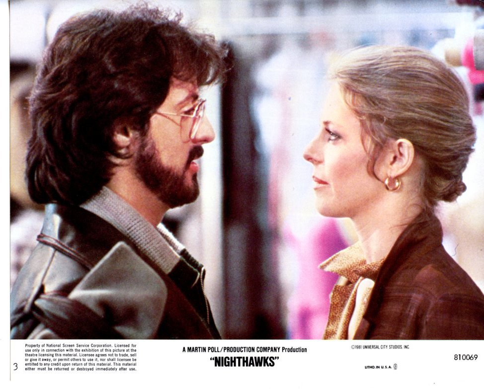 Sylvester Stallone Nighthawks Original 8x10 lobby Card #B7258