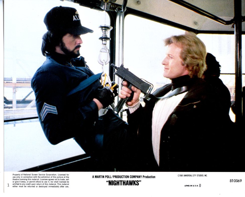 Sylvester Stallone Nighthawks Original 8x10 lobby Card #B7260