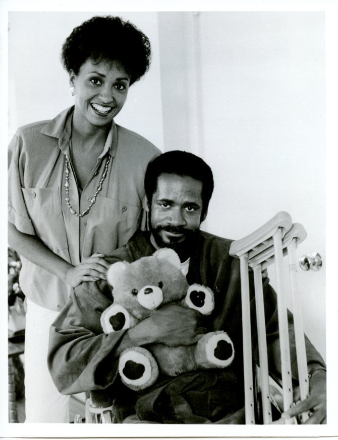 Tim Reid Dahne Maxwell Simon and Simon Original 7x9 photo #B7313