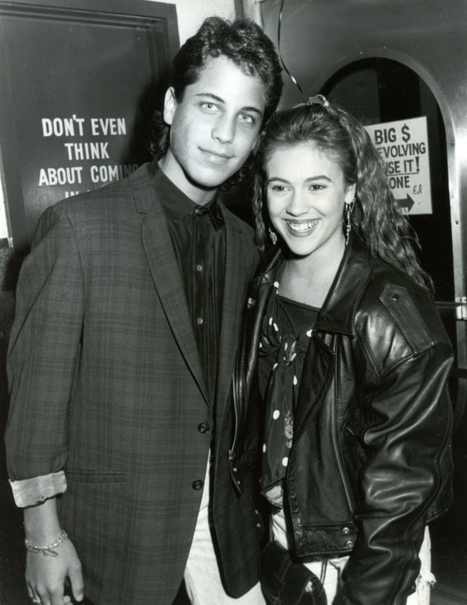 Scott Bloom Alyssa Milano Original 7x9 photo #B7852