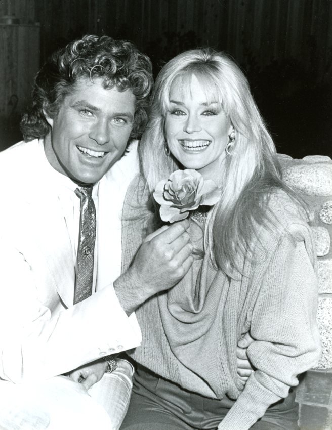 David Hasselhoff Catherine Hickland Original 7x9 photo #B8101
