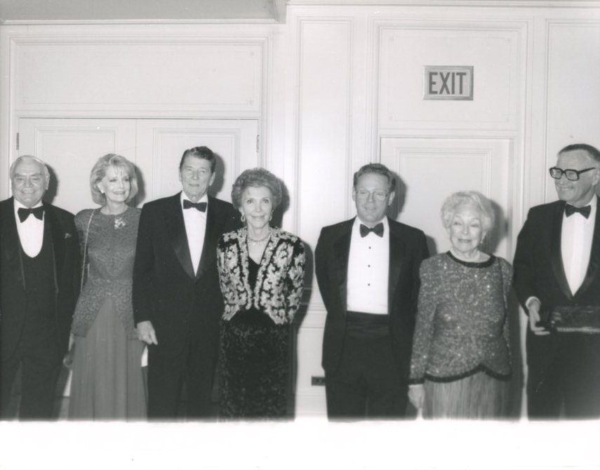 Constance Towers James MacArthur Ronald Reagan 7x9 photo #B8412