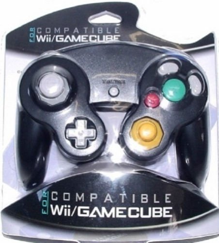 Black Third Party Classic Gamecube Controller Gamepad for GameCube Wii