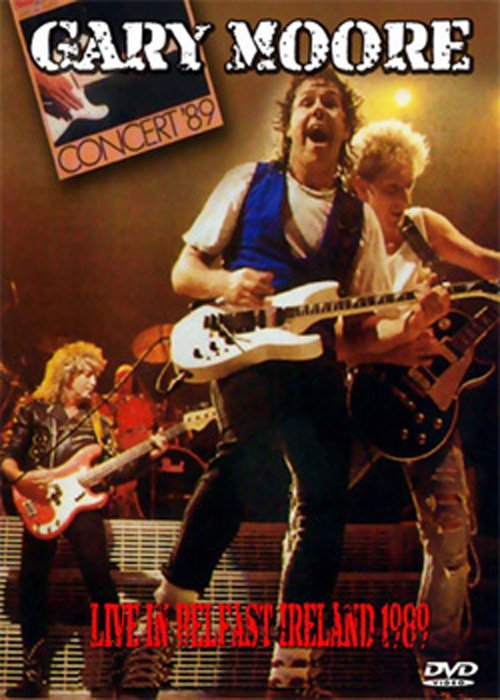 GARY MOORE Live in Belfast Ireland 1989 DVD
