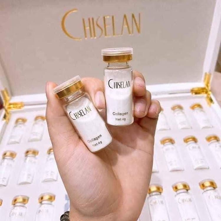 COLLAGEN CHISELAN powder + bird nest essence Collagen Drink Anti-Aging ...