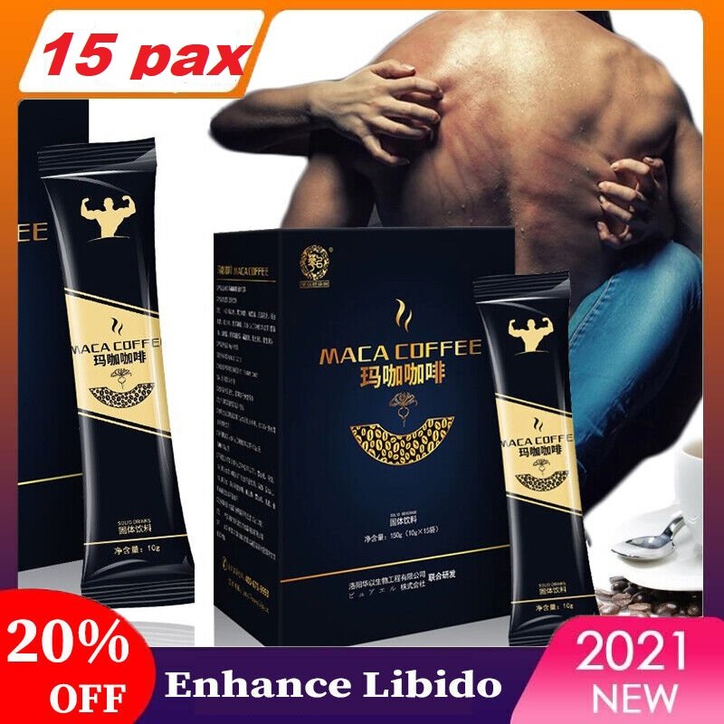 Ginseng Coffee Maca Energy Coffee for Men X Power Enhance Libido ...