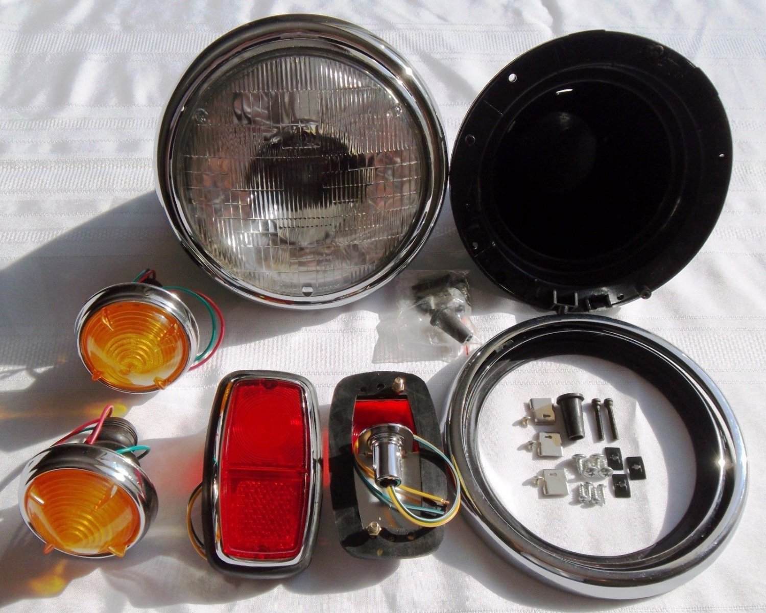 Light Kit Headlamp Park/Turn Tail LED License Cobra Replica AC ACE Kit Car