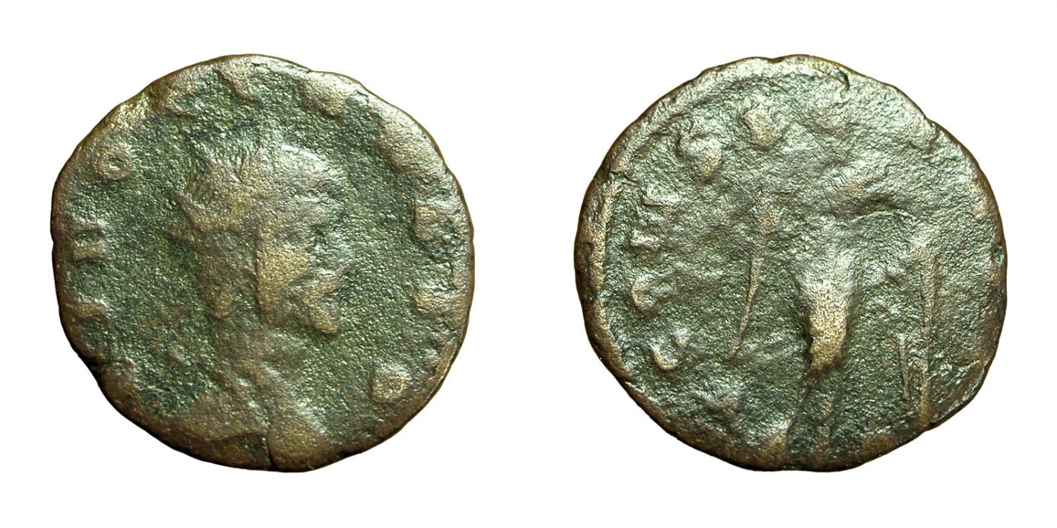 Roman Coin Claudius II Gothicus Antoninianus AE19mm Radiate Bust ...