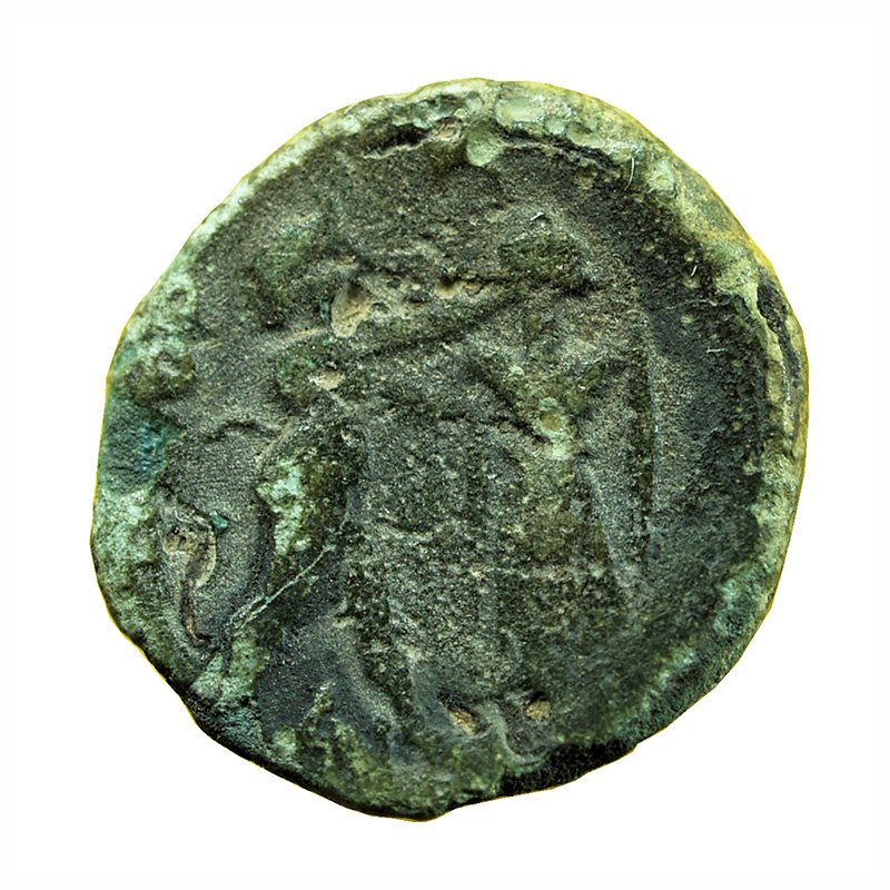 Ancient Greek Coin Antigonos Gonatas Macedonia AE15mm Athena / Pan ...