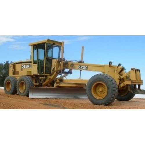 OMT184948 - JOHN DEERE 670C, 670CH, 672CH MOTOR GRADER OPERATORS MANUAL