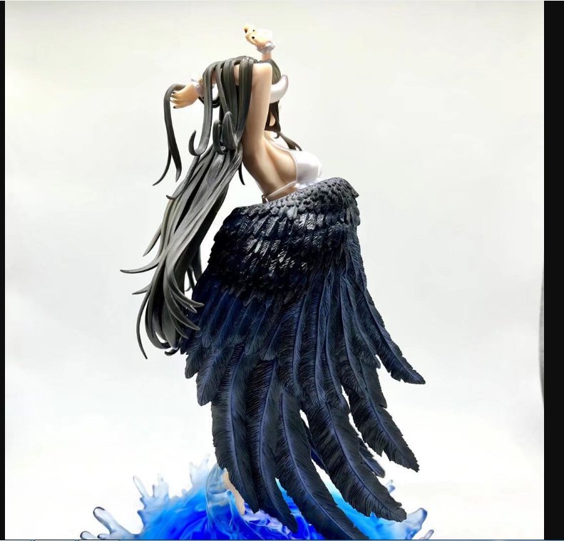 31Cm Albedo Swimsuit Ver 1/7 Scale PVC Figure Collectible Model Toy ...