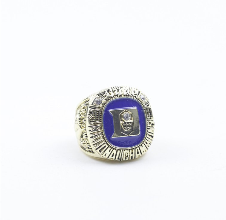 2001 Duke Blue Devils NCAA Basketball national Championship Ring 11 ...