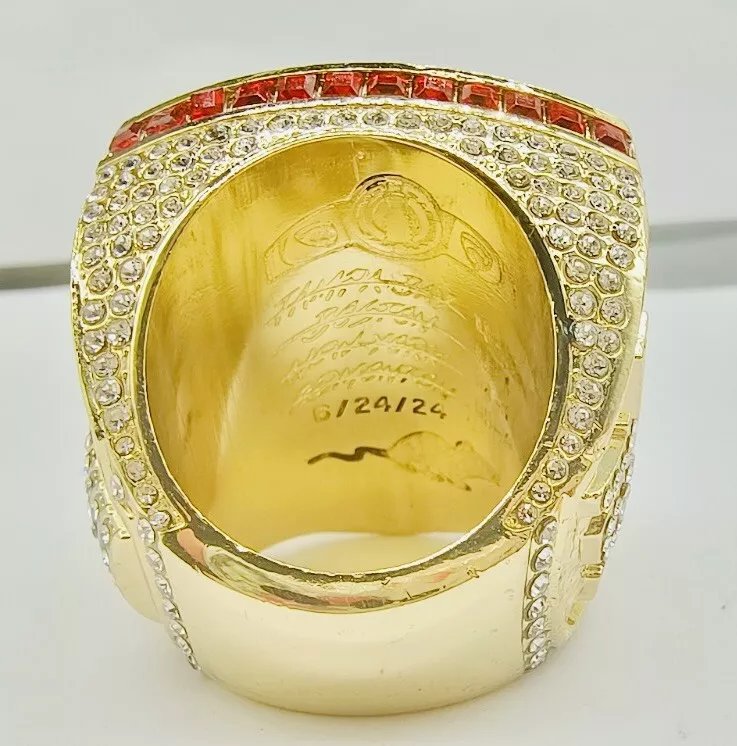 2024 FLORIDA PANTHERS Hockey Stanley Cup Championship Ring Alloy ring 8-14S