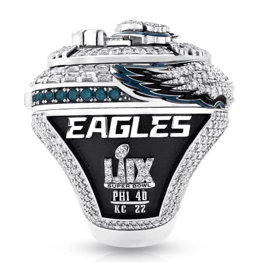 Player ring 2025 PHILADELPHIA EAGLES Super Bowl Championship Ring size 7-16 Pre-sale