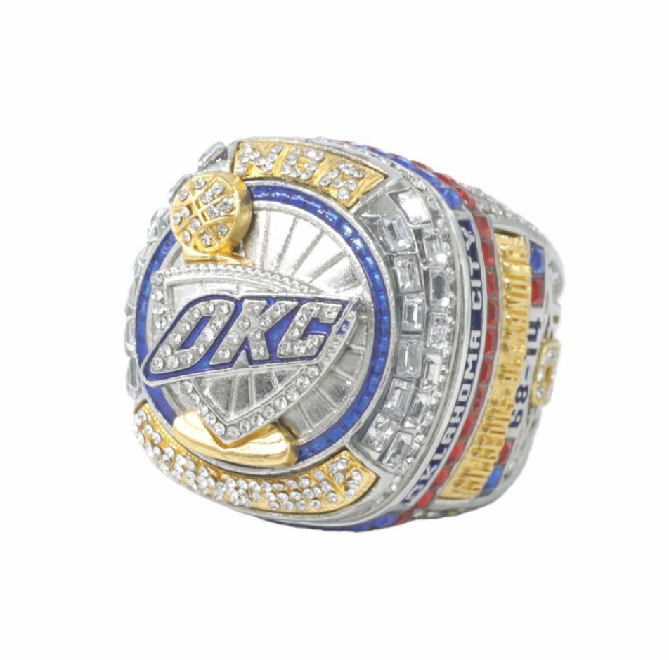 2025 Oklahoma City Thunder nba championship ring removeable style