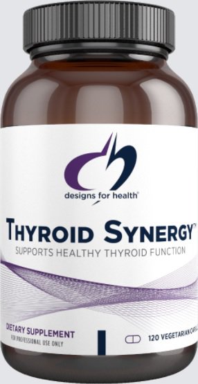 THYROID SYNERGY - 120 Vegetarian Capsules - Designs for Health