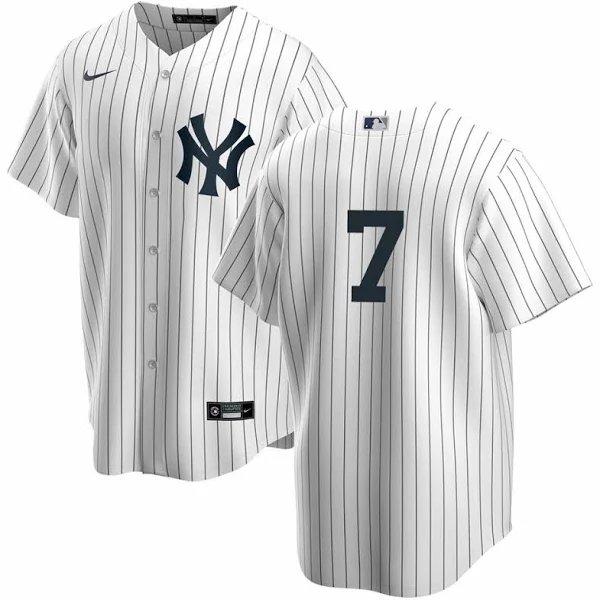 Men & Youth mickey mantle yankee 7 jersey no name