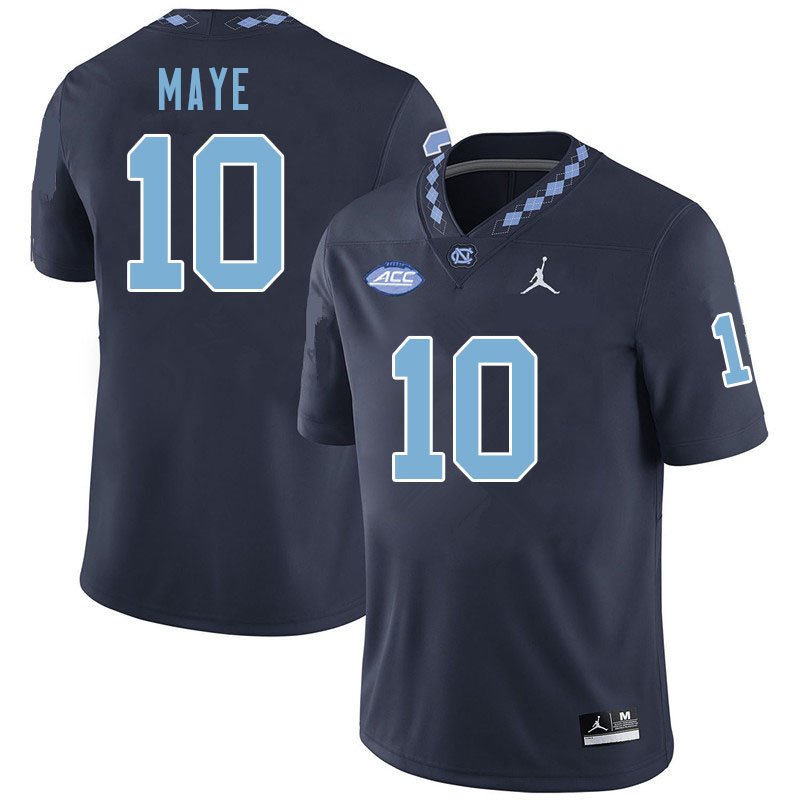 Men & Youth drake maye unc college football jersey navy blue