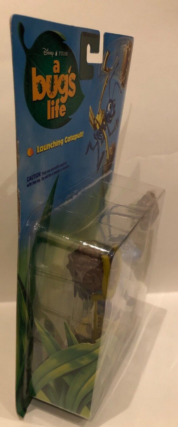 NEW Disney Pixar A Bugs Life 1998 Action Figure Inventor Flik Launching ...