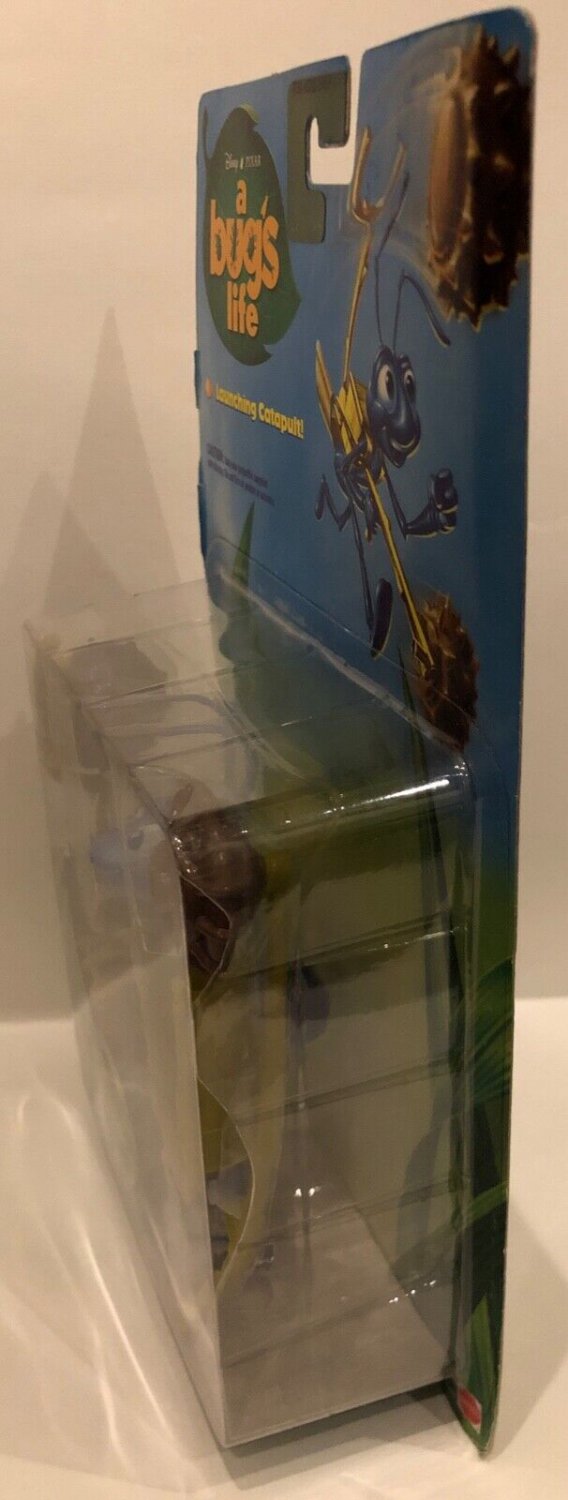 NEW Disney Pixar A Bugs Life 1998 Action Figure Inventor Flik Launching ...